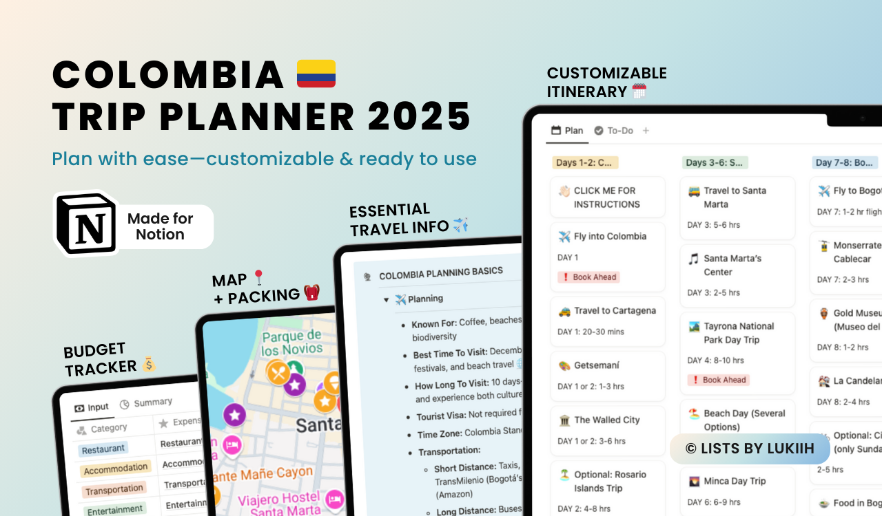 💰 My Colombia Trip Cost: Budget Breakdown (2025)